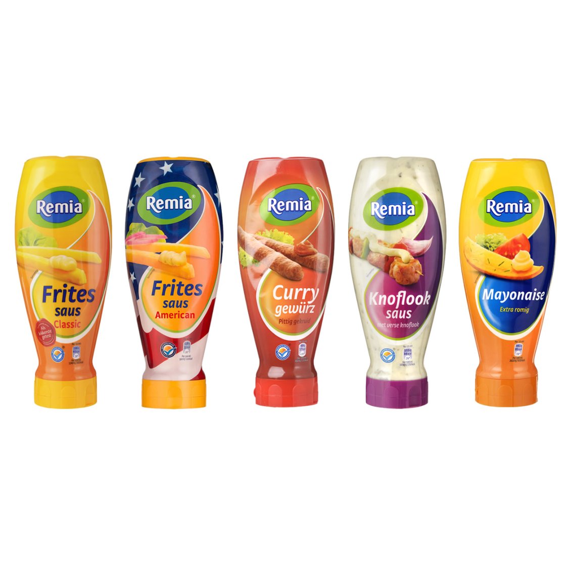 Remia SET aus 5 versch. Soßen a 500ml I Günstig kaufen I Hollandshop24