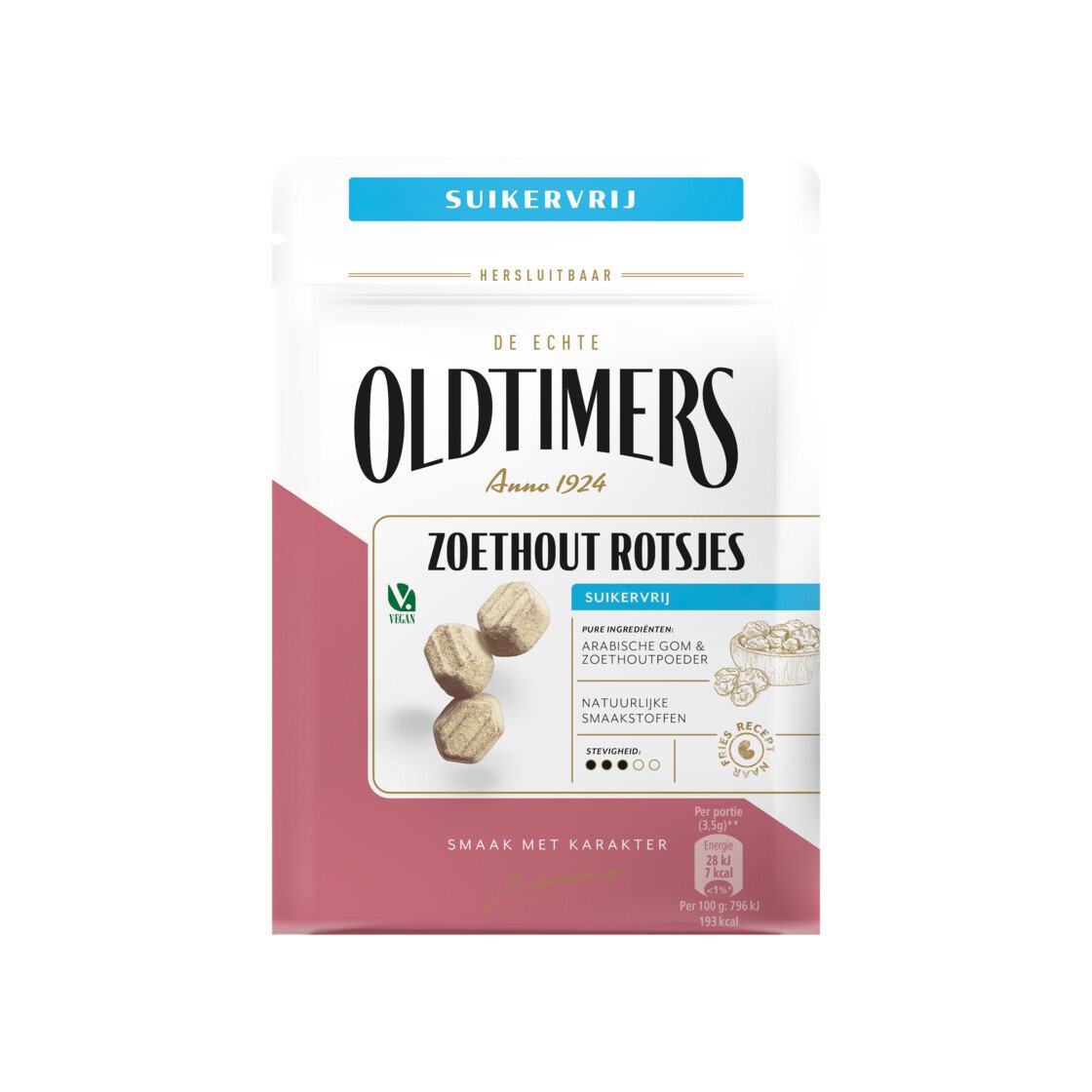 Oldtimers Zoethout Rotsjes Zuckerfre I online bestellen I Hollandshop2