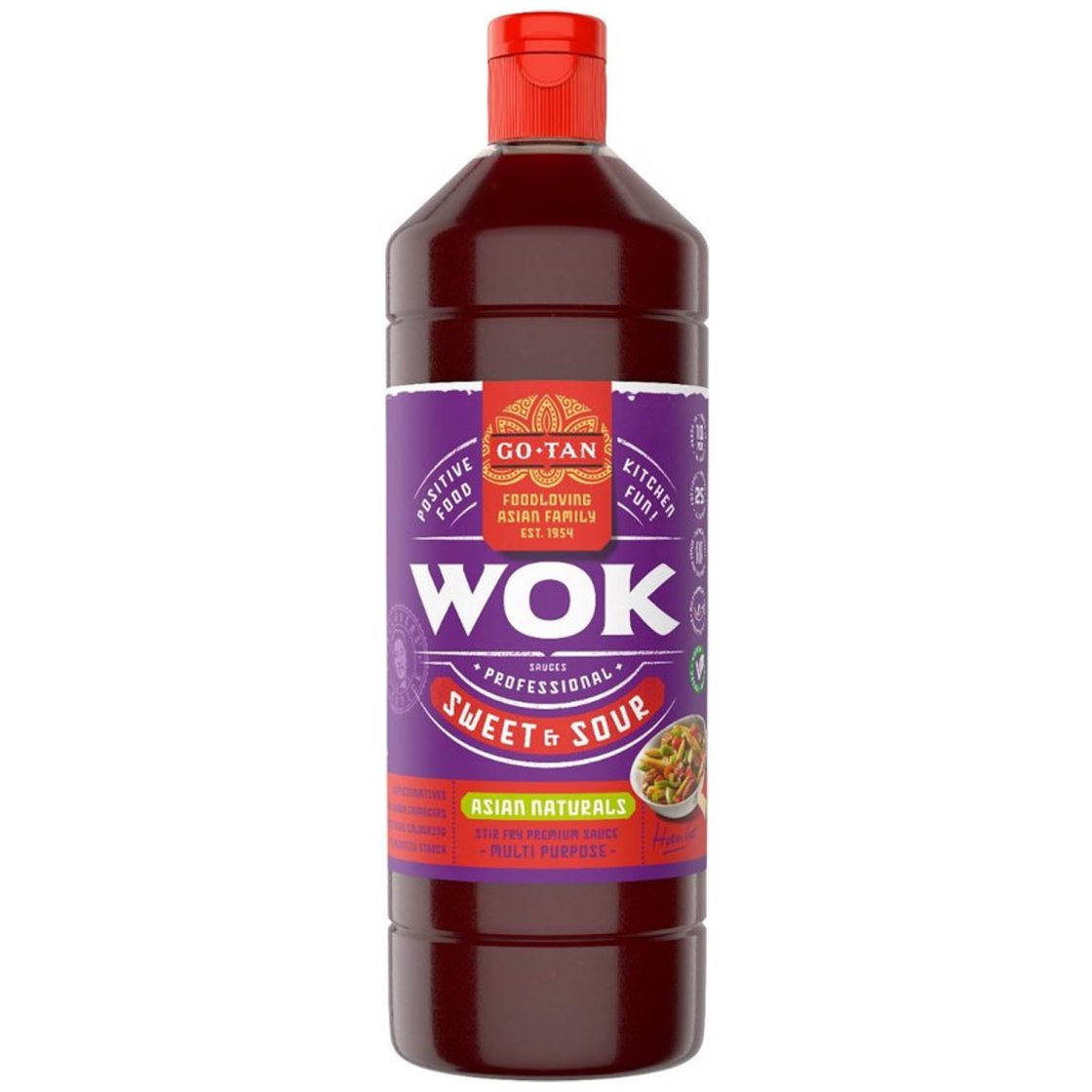 Go Tan Wok Sauce Sweet & Sour I aus den Niederlanden I Hollandshop24