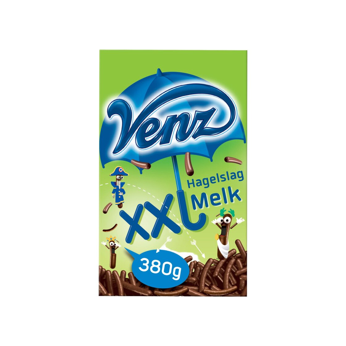 Venz Hagelslag XXL Melk - Vollmilch-Schokoladenstreusel